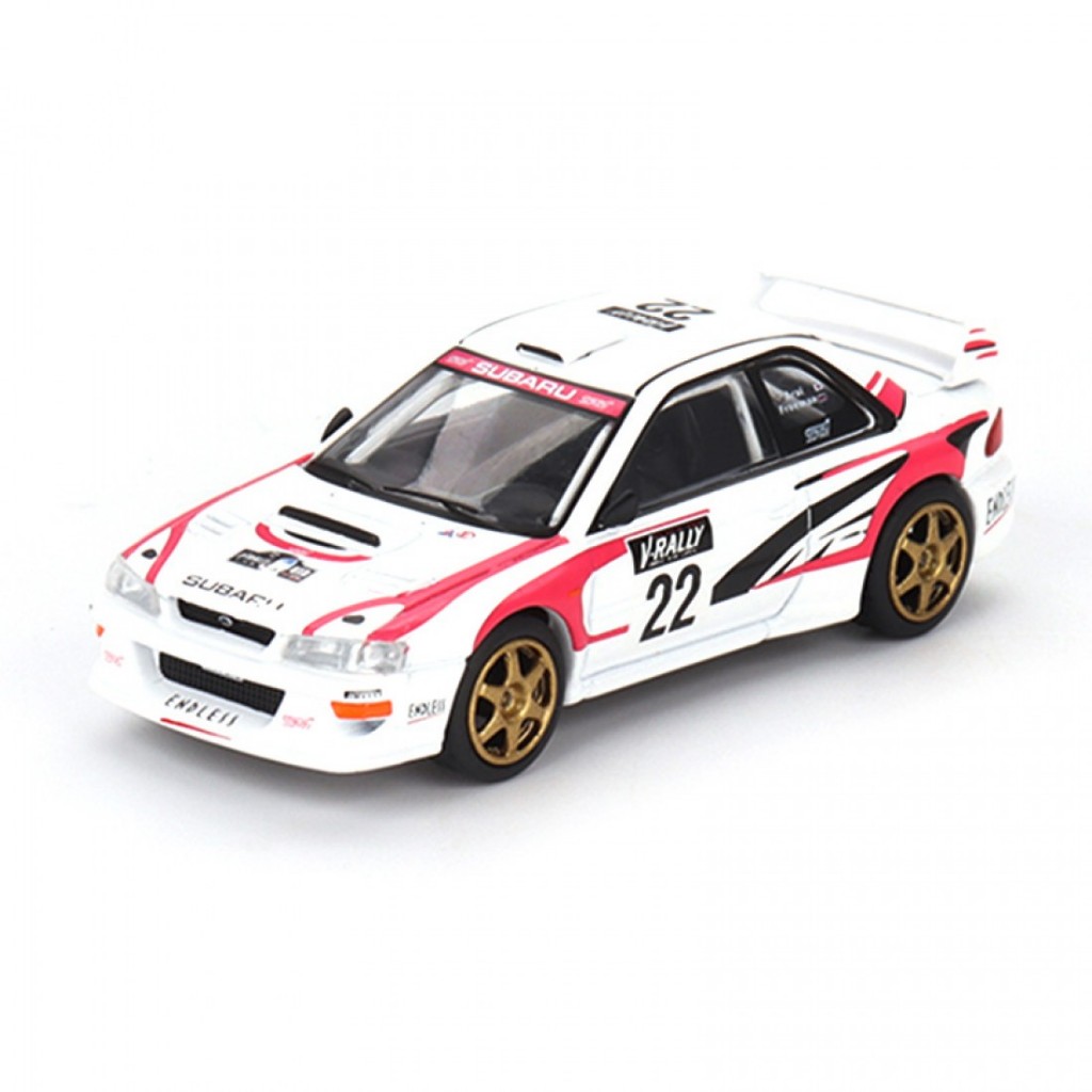 Mini GT MGT00564-L 564 1/64 SUBARU IMPREZA WRC98 1999 RALLY TOUR DE ...