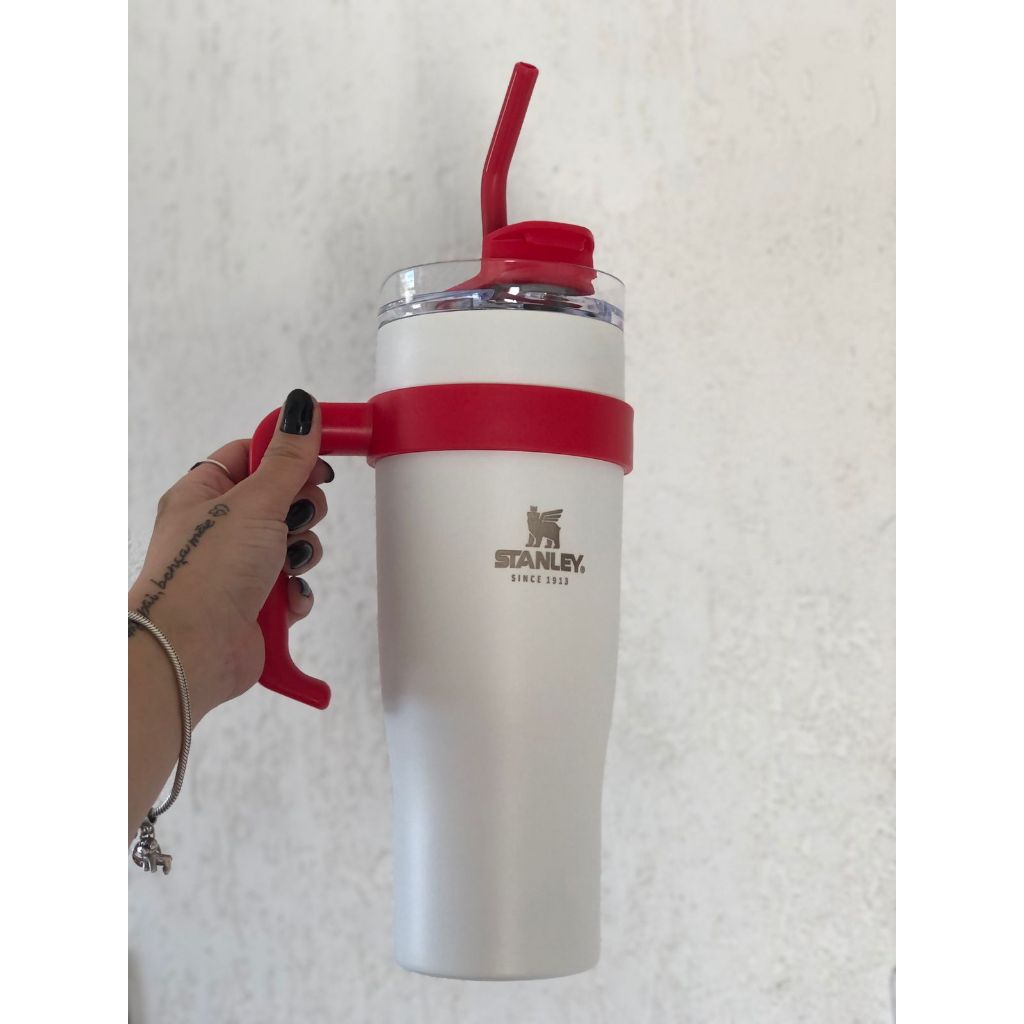 Garrafa térmica com tampa e Canudo 1.2 Litros ideal para Hidratação ...