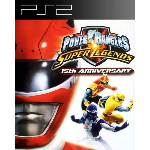 Power Rangers Super Legends 15th PS2 Patch | Shopee Brasil