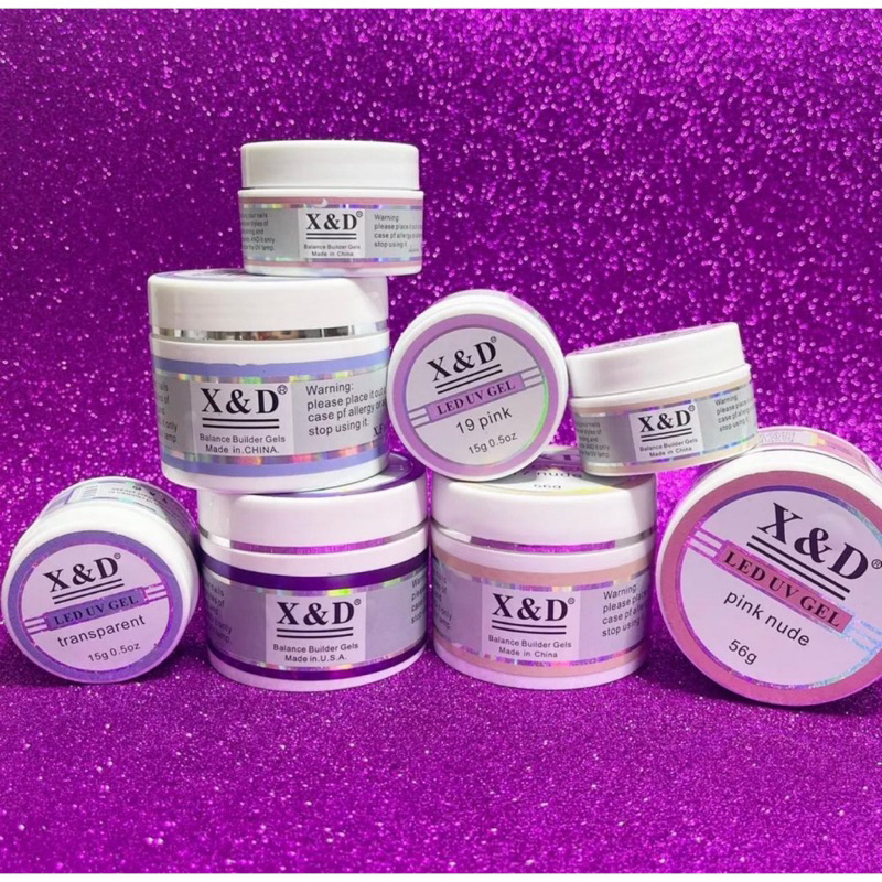 Gel Xed Transparent Alongamento Unhas De Gel Led Uv | Shopee Brasil