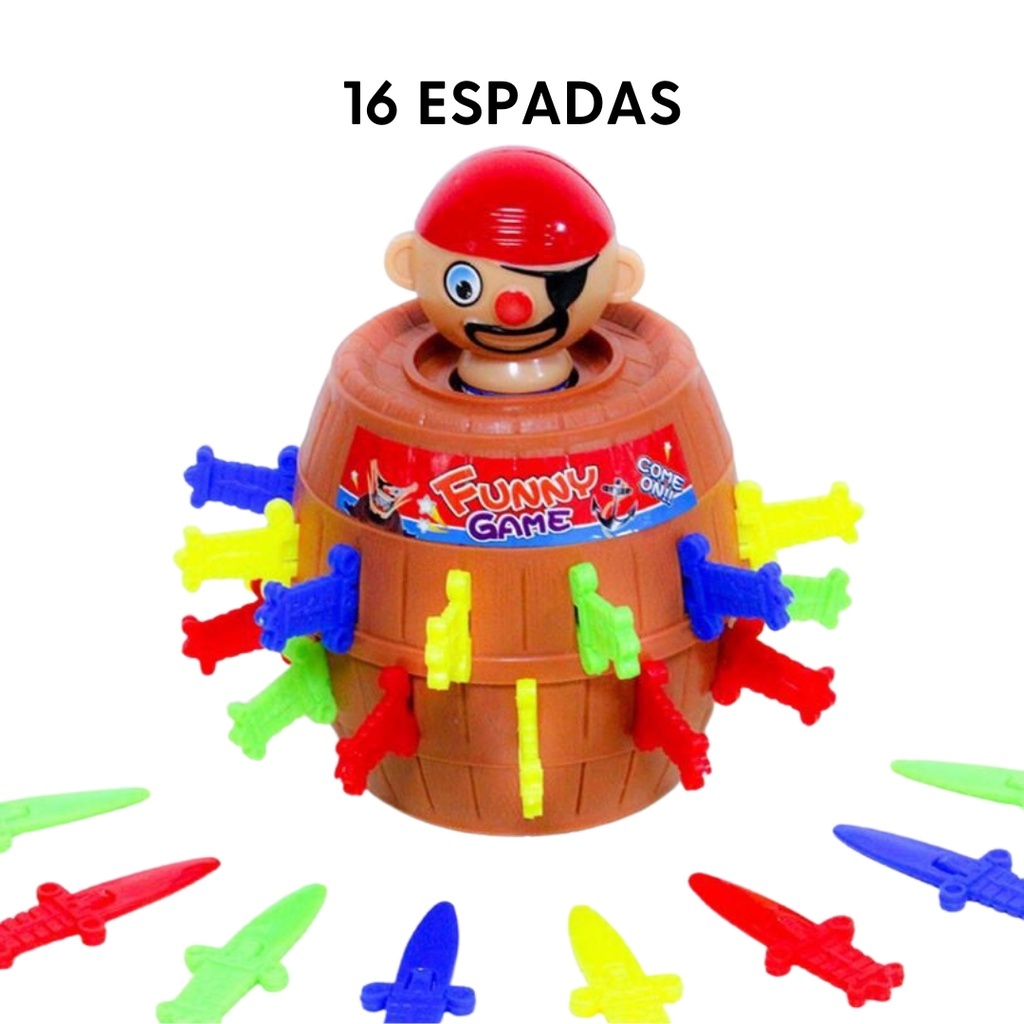 Jogo Pirata Pula Do Barril Original | Shopee Brasil