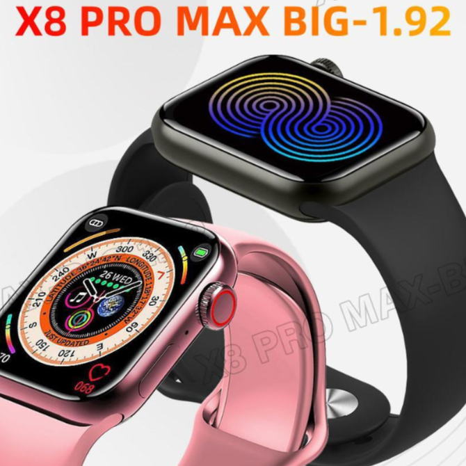 Smartwatch X8 Pro Max Série 8 Lançamento 2022/23 45mm Tela 1´75 Faz e ...