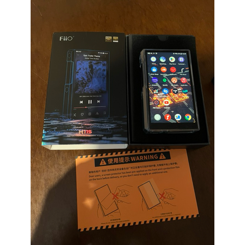 Reprodutor de Audio Fiio M11s Player Hi-res | Shopee Brasil