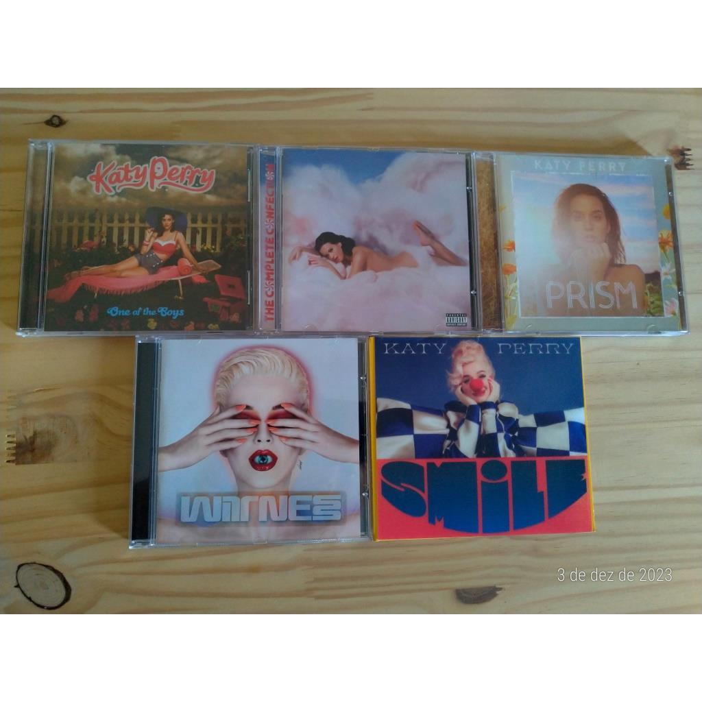 Katy Perry Discografia 5 CDs One of the Boys AA5000 Sem Uso Raríssimo ...