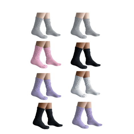 Meia Academia Kit 08 Pares Feminina Lisa Aerobica | Shopee Brasil
