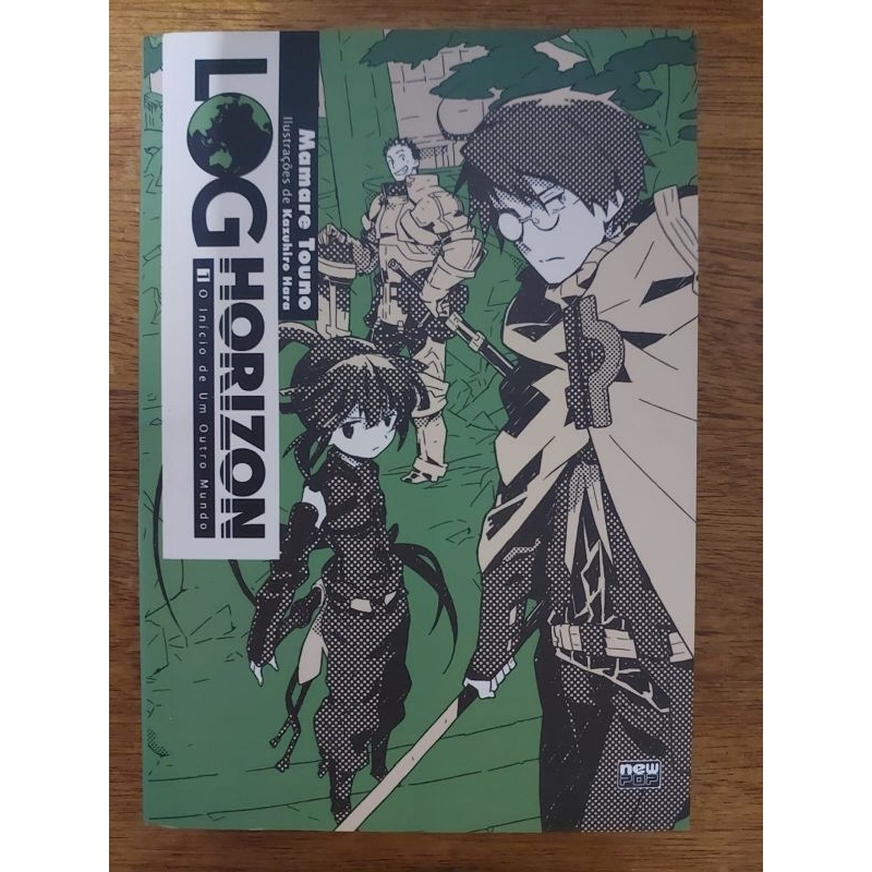 Light Novel – Log Horizon Vol. 01 - Escorrega o Preço