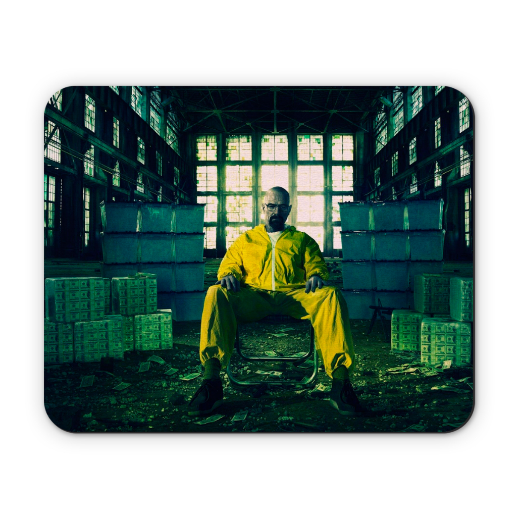 Mousepad Estampado Breaking Bad Walter White 21x17cm Neoprene | Shopee ...
