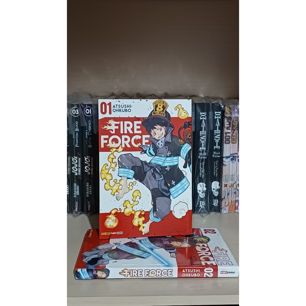 Fire force - Volumes avulsos | Shopee Brasil