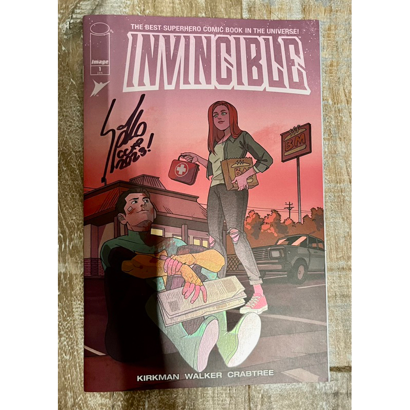 Hq invincible número 1 variante holográfica AUTOGRAFADA PICOLO | Shopee ...