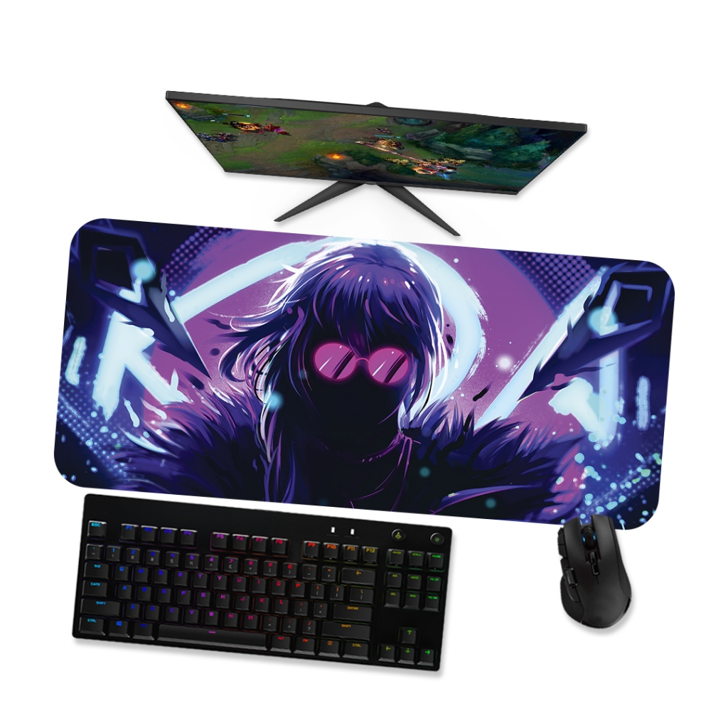 Mouse pad LOL Kaisa KDA 1 - League of legends Mousepad Gamer 90x40 ...