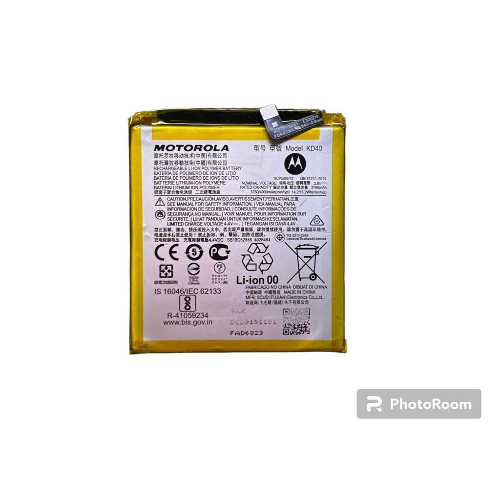 Bateria Original KD40 Motorola Moto G8 Plus Xt2019-2 Nova | Shopee Brasil