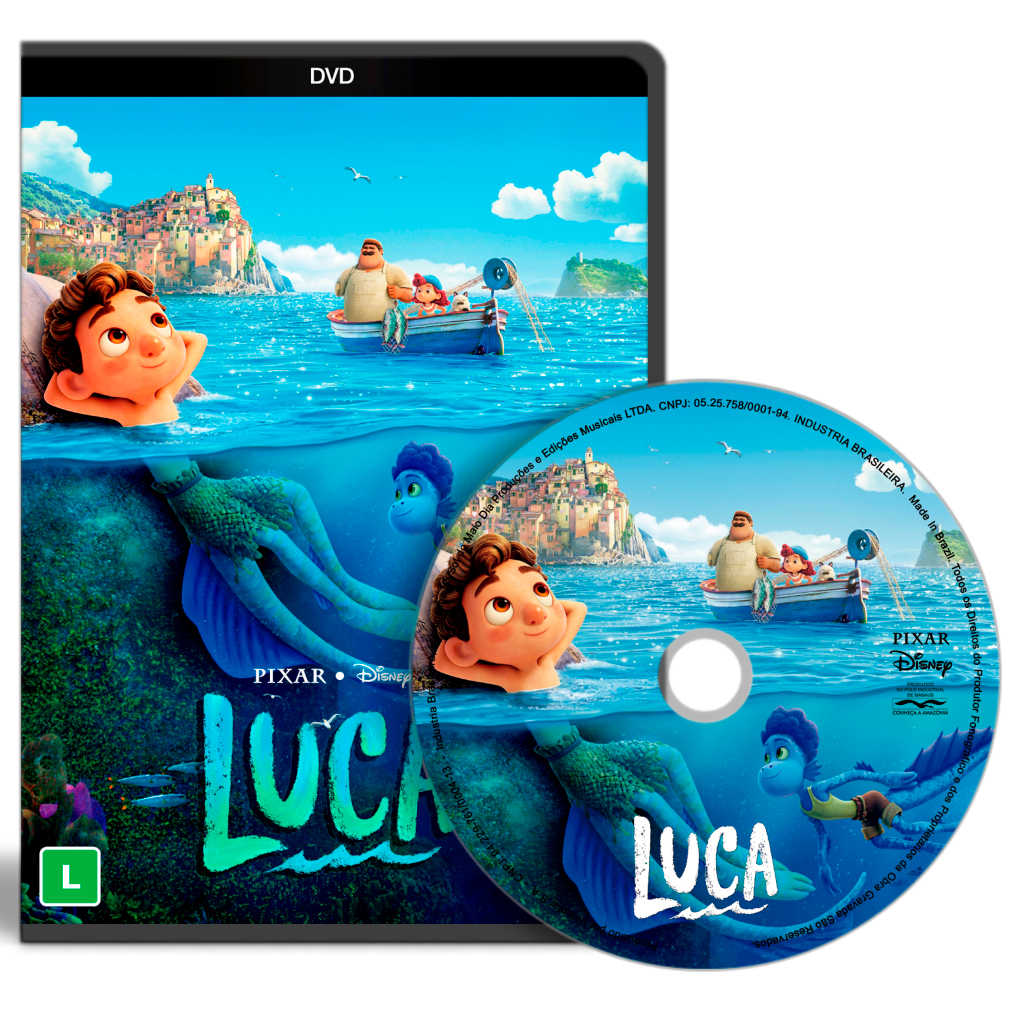 DVD - Luca (dublado) | Shopee Brasil