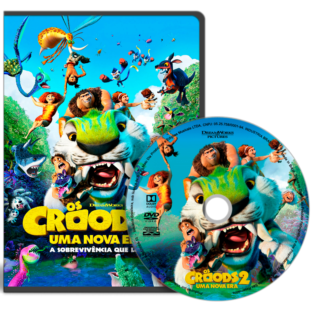 DVD - Os Croods 2 - Uma Nova Era | Shopee Brasil