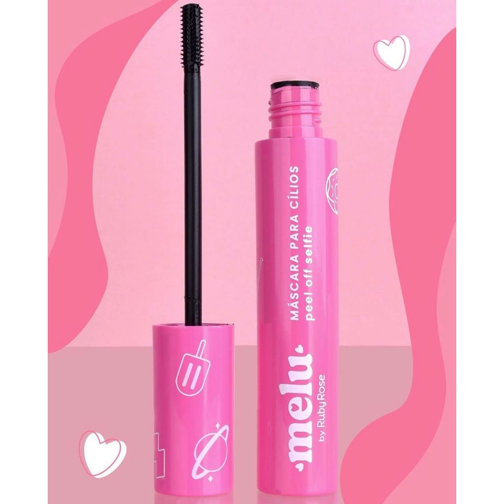 Mascara De Cilios Melu Ruby Rose Rimel Peel Off Alta Fixação | Shopee ...