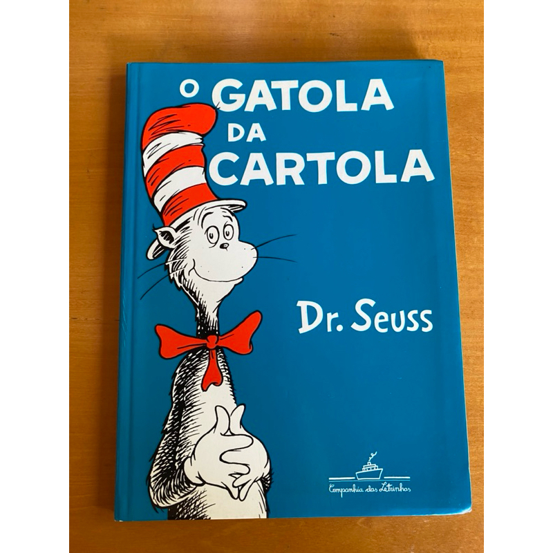 Livro O gatola da cartola - Dr. Seuss | Shopee Brasil