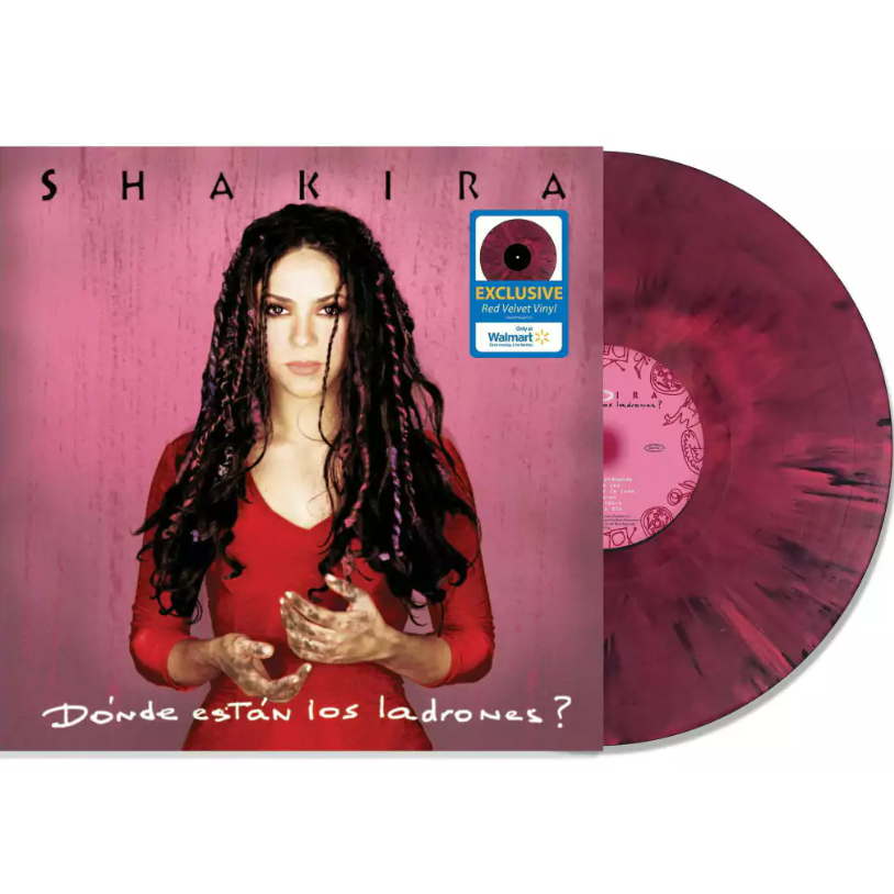 Shakira - Donde Estan Los Ladrones? (Vinil Red Velvet Walmart Exclusive ...