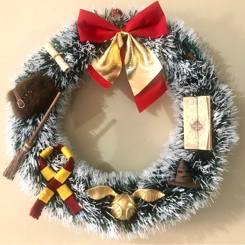 Guirlanda Natal tema Harry Potter | Shopee Brasil