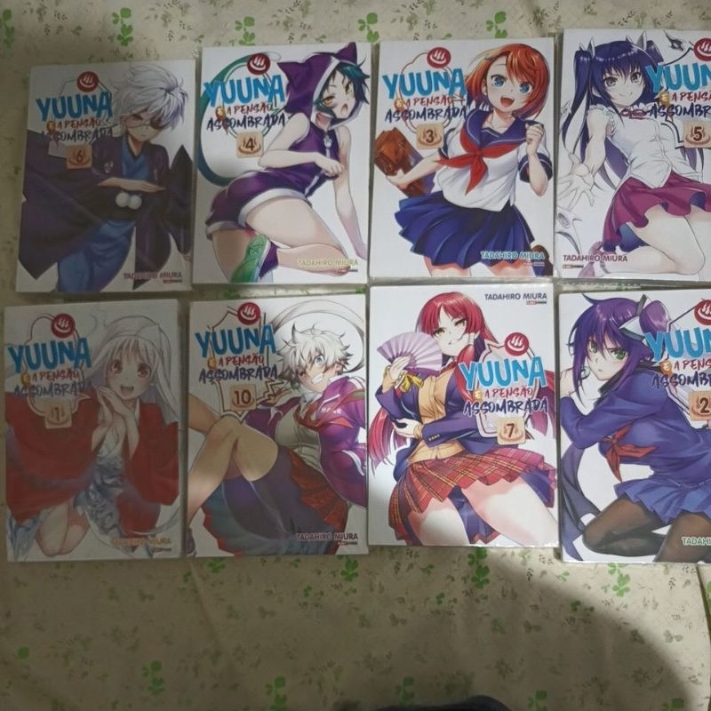 Mangá Yuuna e a Pensão Assombrada - Diveros Volumes | Shopee Brasil
