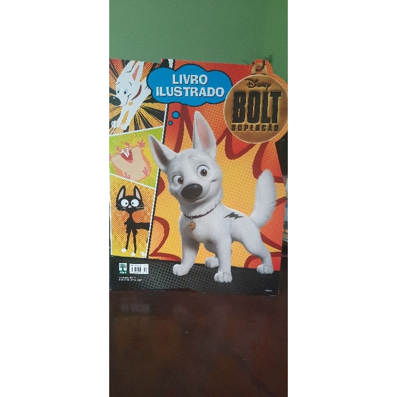 Álbum de figurinhas Bolt - completo para colar | Shopee Brasil