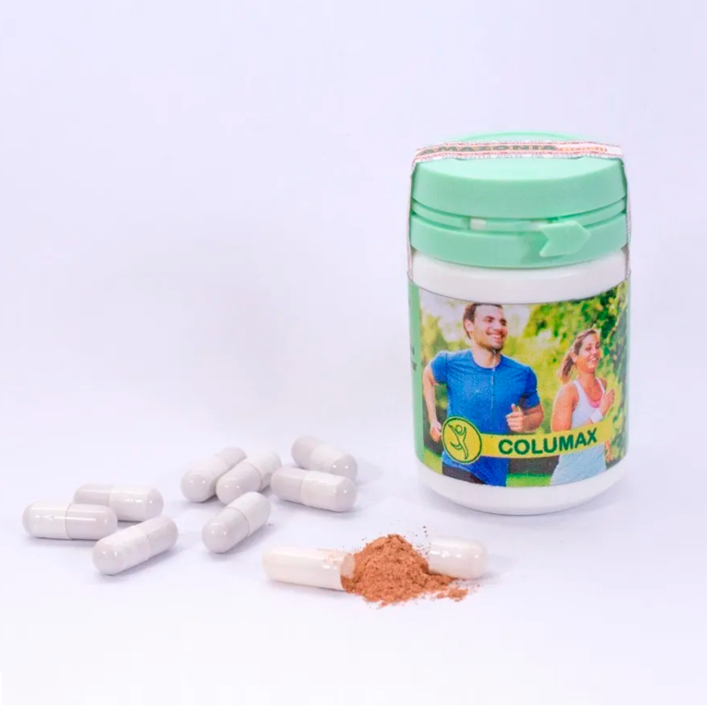 Kit 6 Potes Columax Em Capsulas 100mg Natural 15 Capsulas | Shopee Brasil