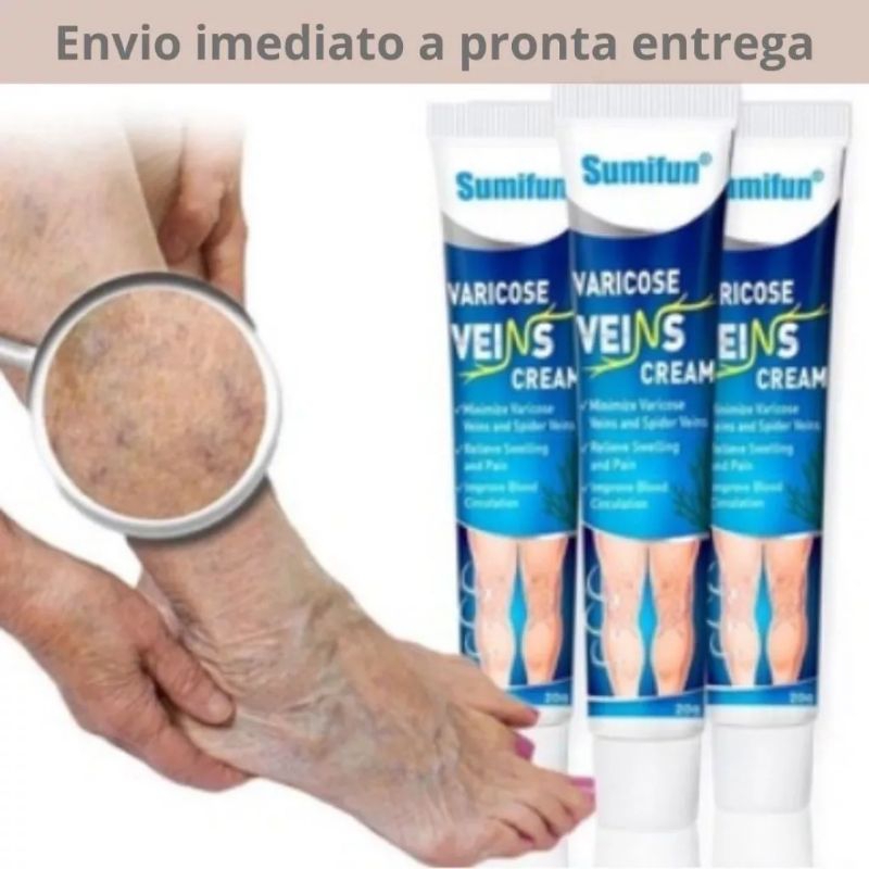 Pomada Veins 3 Cremes Varizes Veias Dores Queimaçao | Shopee Brasil