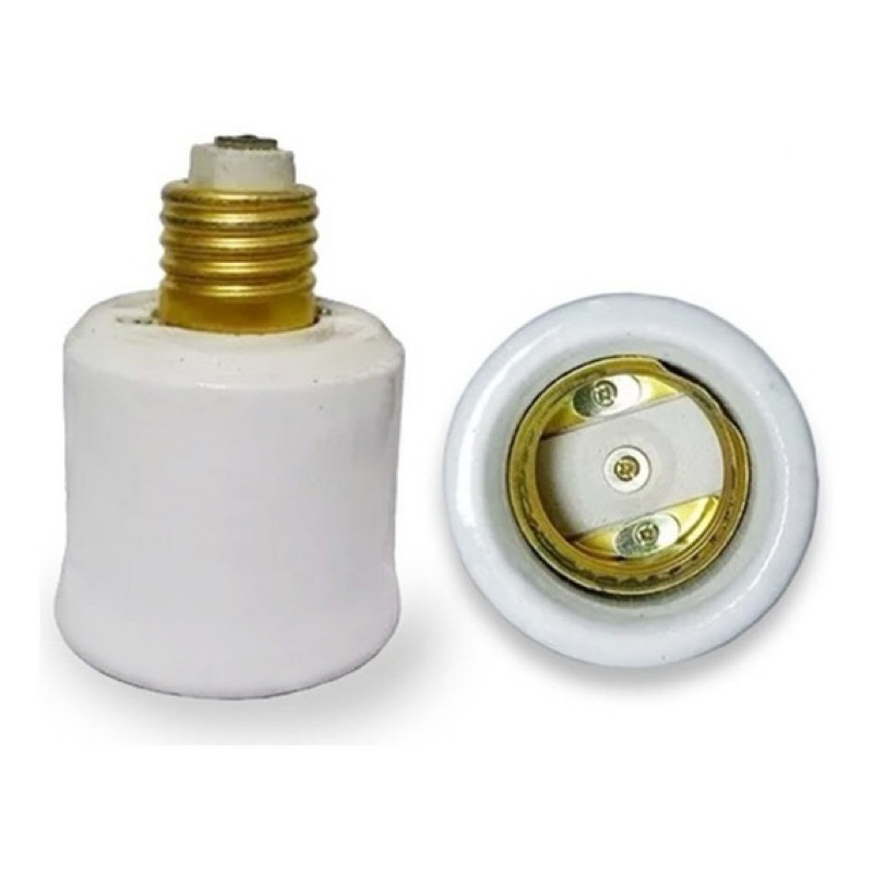 Adaptador Soquete Conversor Bocal E27 Para E40 ENVIO IMEDIATO! | Shopee Brasil