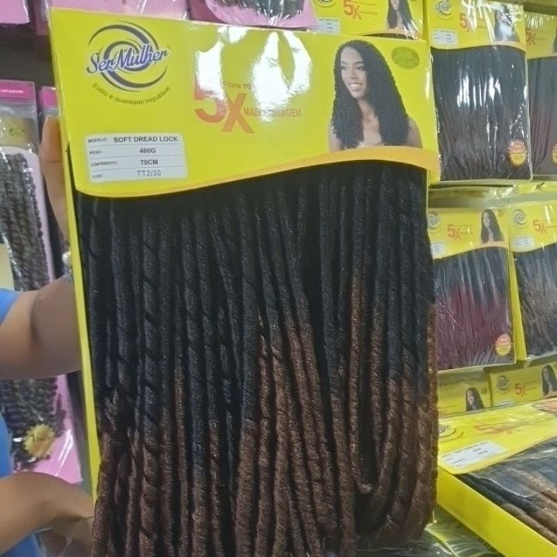 SOFT DREAD LOCK NINA 400G cor TT230 | Shopee Brasil