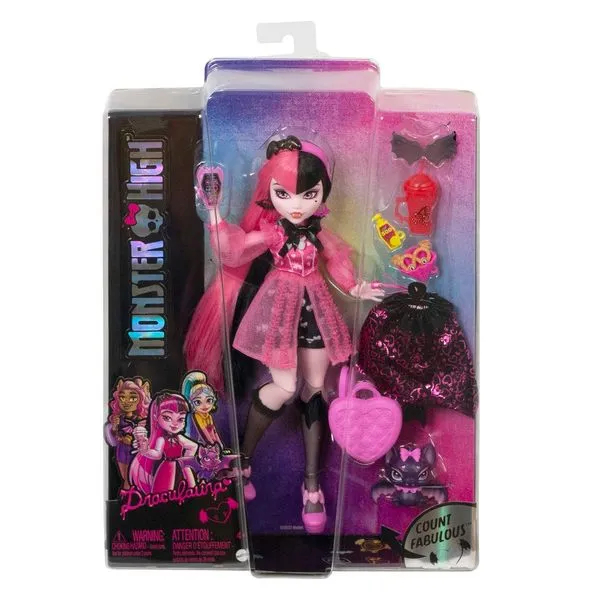 Boneca Monster High Draculaura | Shopee Brasil