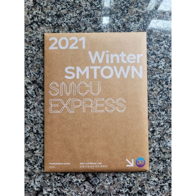 AESPA 2021 WINTER SMTOWN SMCU EXPRESS ÁLBUM | Shopee Brasil