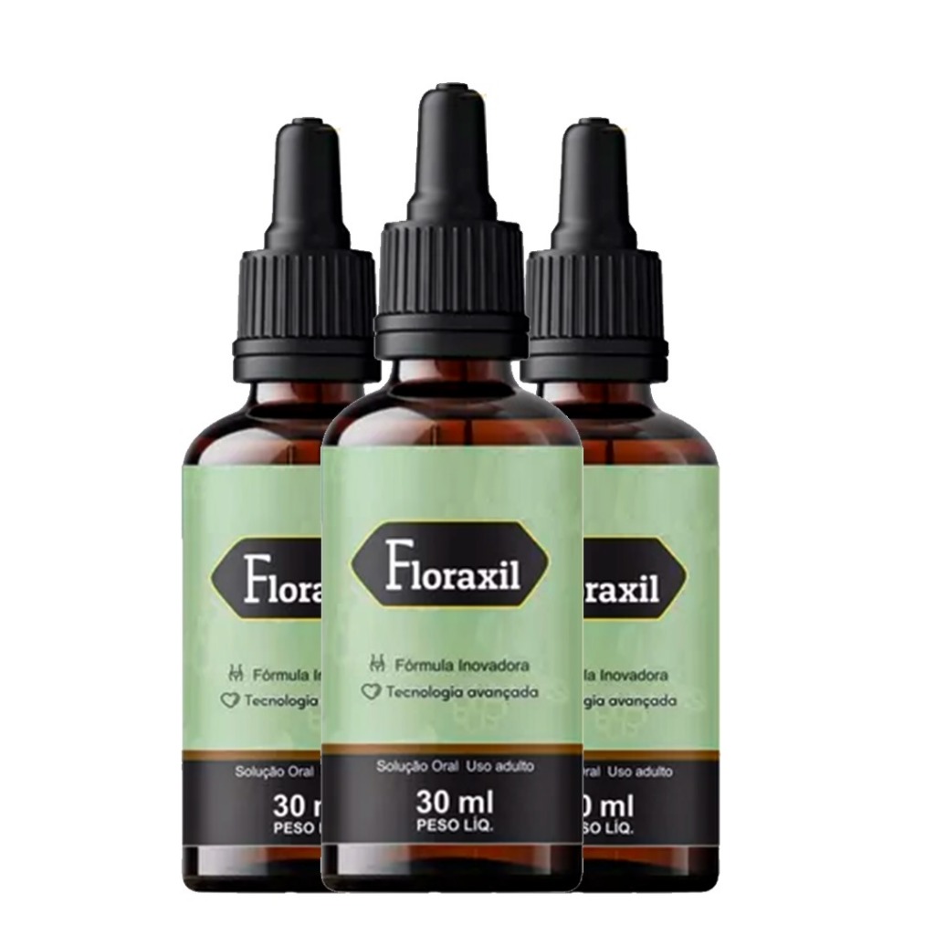 Floraxil 3 frascos 30ml cada -Original | Shopee Brasil