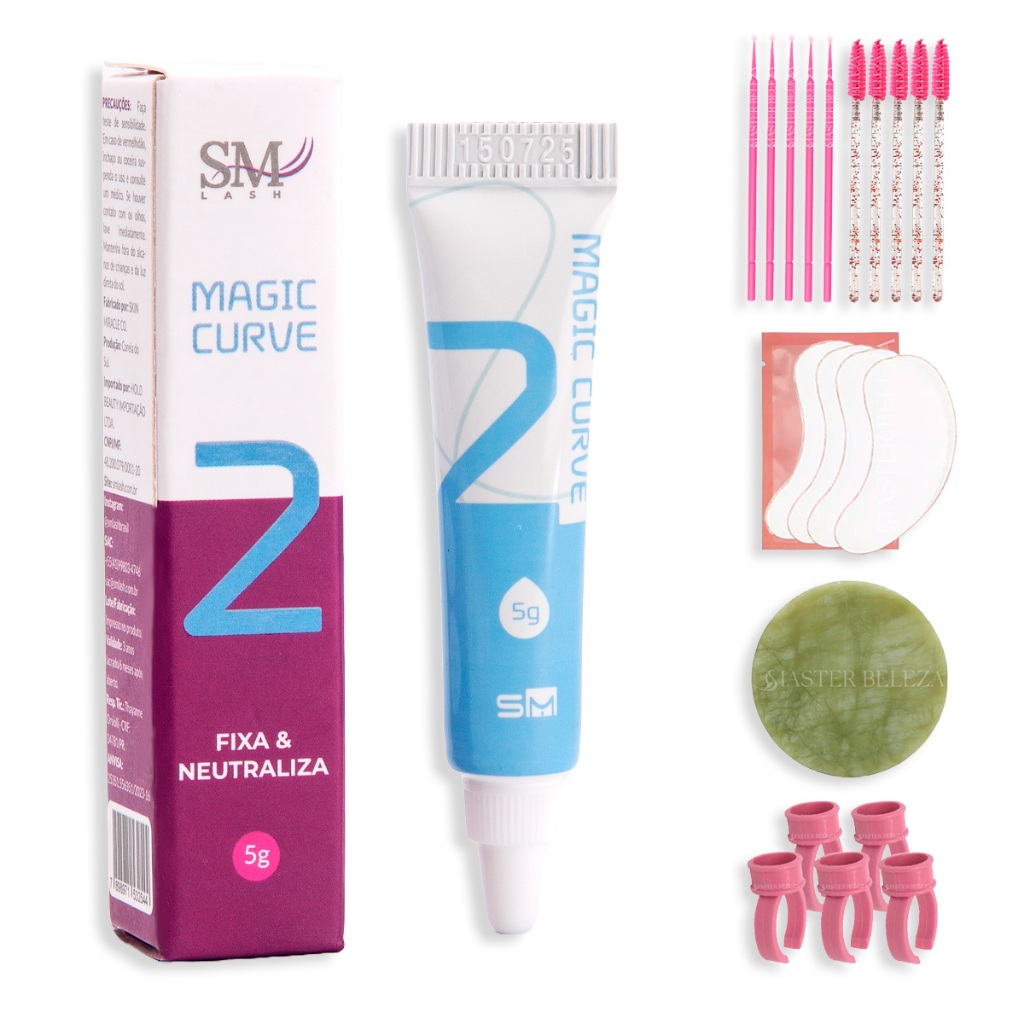 Magic Curve Passo 2 Sm Lash Profissional Lash Lafting 5g | Shopee Brasil