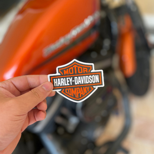 Adesivo da Harley Davidson da Motors Stickers HD4 - 2 unidades | Shopee ...