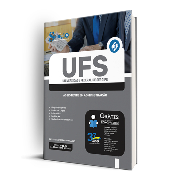 Apostila UFS 2023 - Assistente em Administração | Shopee Brasil