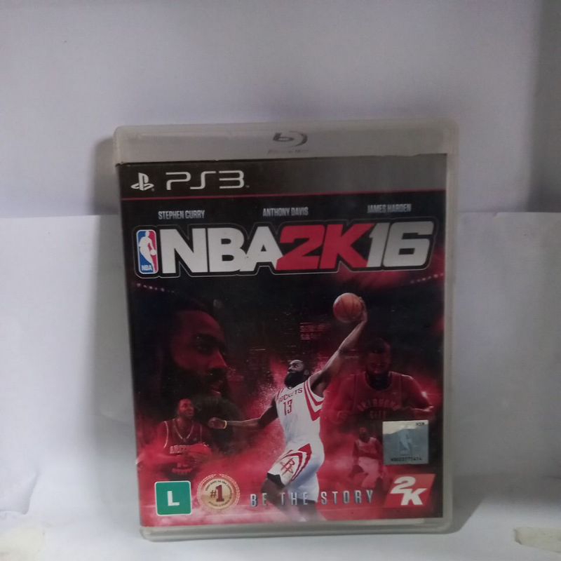 NBA 2K 16 PS3 mídia física | Shopee Brasil