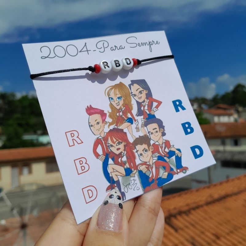 Pulseira RBD - Rebelde | Shopee Brasil