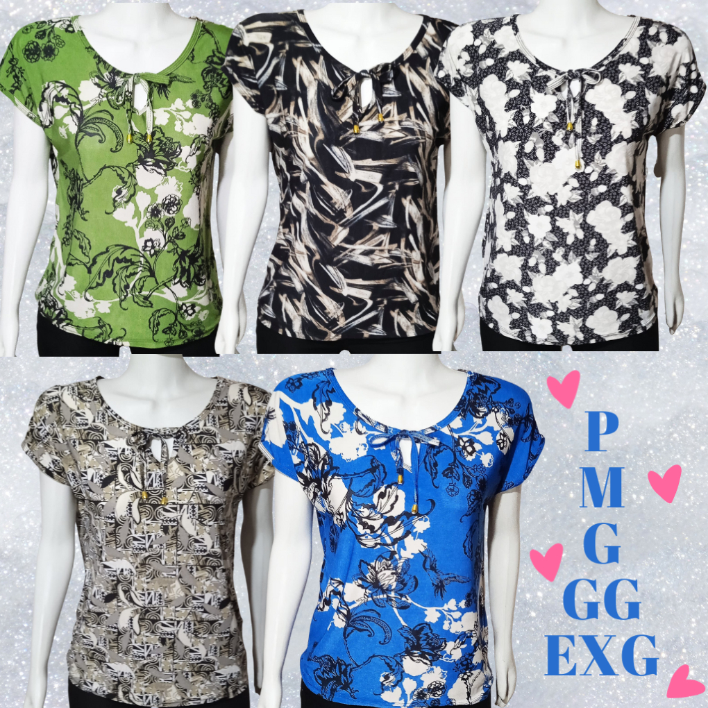 Blusa Femenina Manga Japonesa Liganete Shopee Brasil