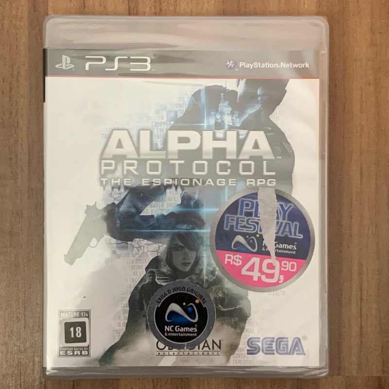Jogo Alpha Protocol - PS3 Mídia Física (Lacrado) | Shopee Brasil