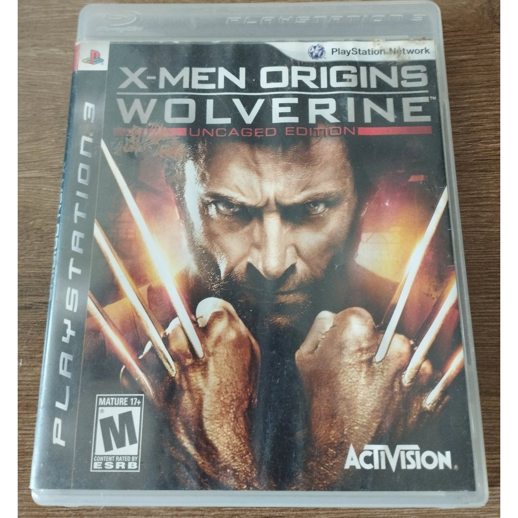 X-Men Origins Wolverine PS3 - Sem Manual | Shopee Brasil
