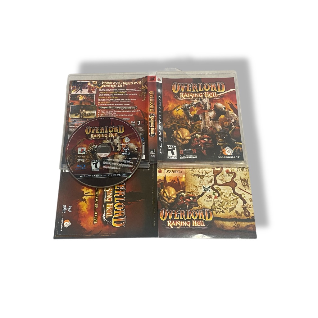 Overlord 1 Ps3 C/ Poster - Escorrega o Preço