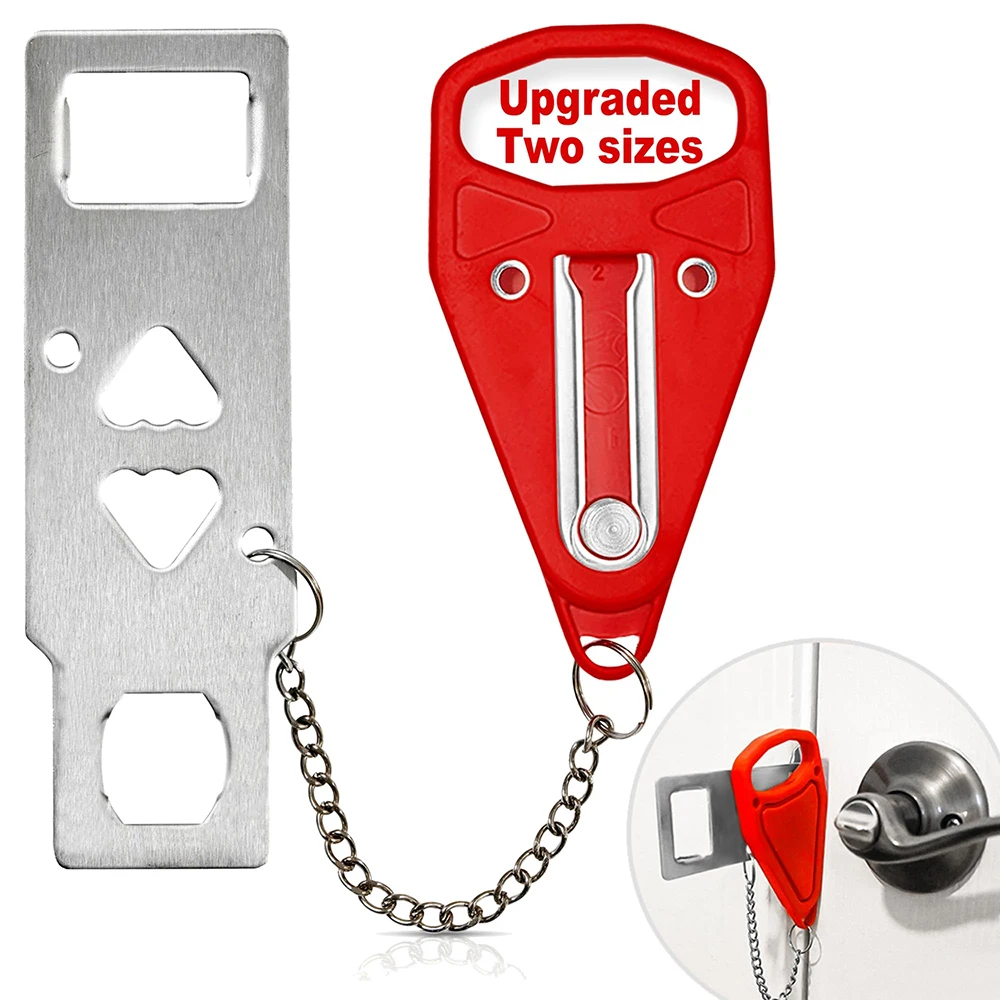 Cadeado Seguro Com Trava De Porta De Segurança Portátil | Shopee Brasil