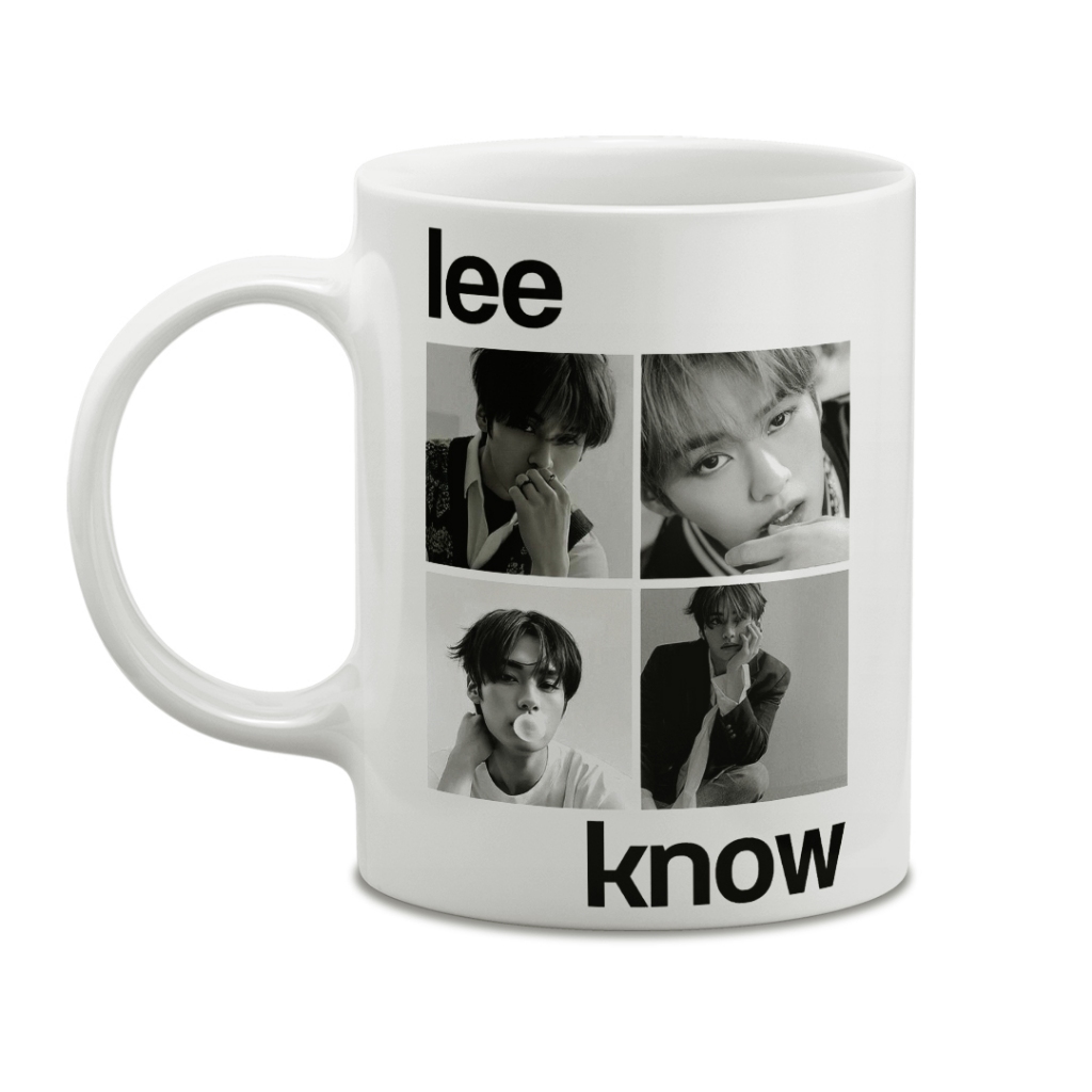 Caneca personalizada Stray Kids com foto Bangchan Felix Hyunjin Lee ...
