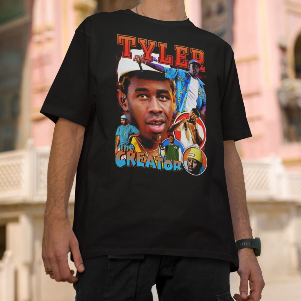 Camisa Básica Tyler Rap Graphic Gregory Rapper Yonkers Album | Shopee ...