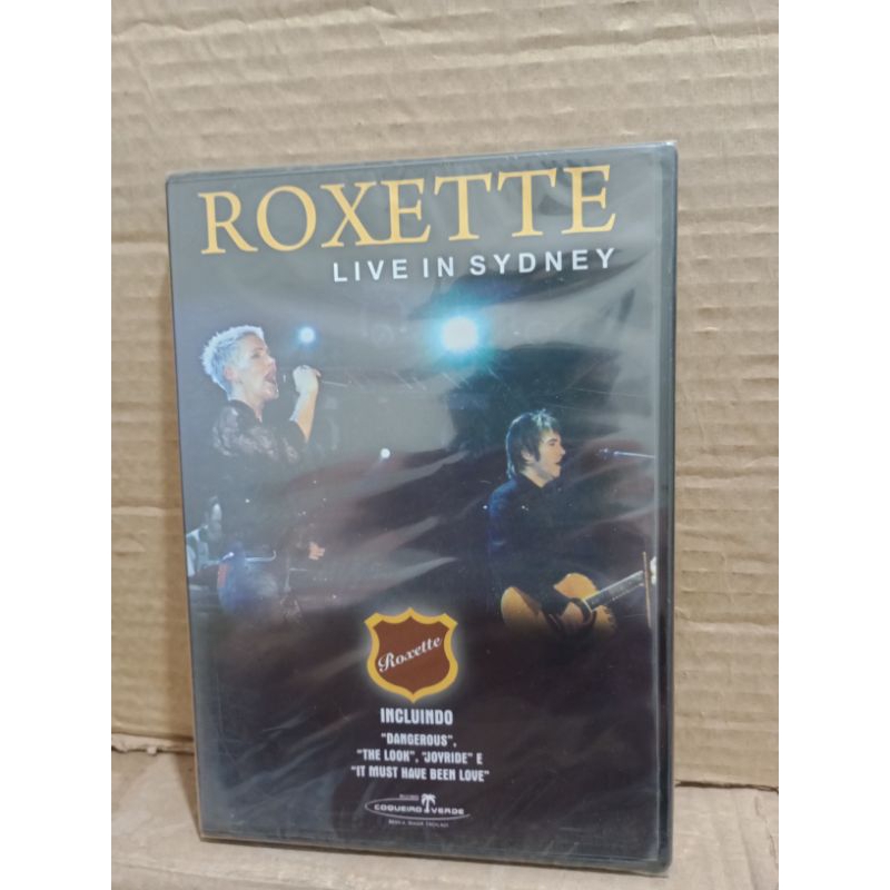 DVD ROXETTE- LIVE IN SIDNEY (ORIGINAL/LACRADO) | Shopee Brasil