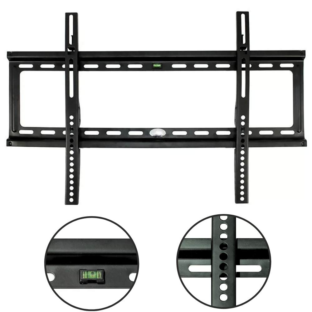 Suporte Fixo Parede Painel Smart Tv 32 40 43 50 55 65 75 Polegadas Lcd ...