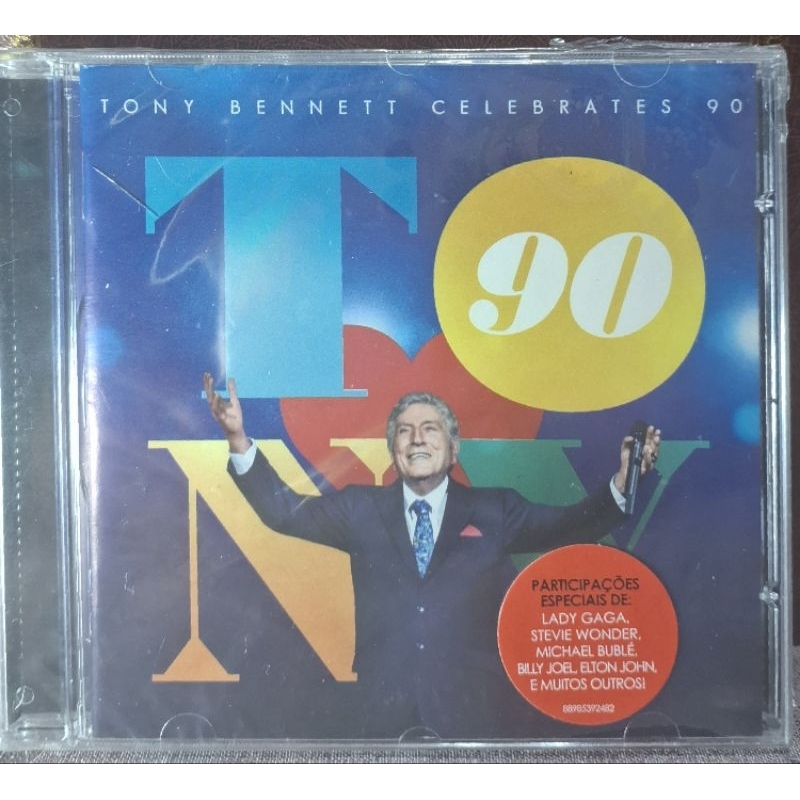 CD- Tony Bennett- Celebrates 90, original novo lacrado. | Shopee Brasil