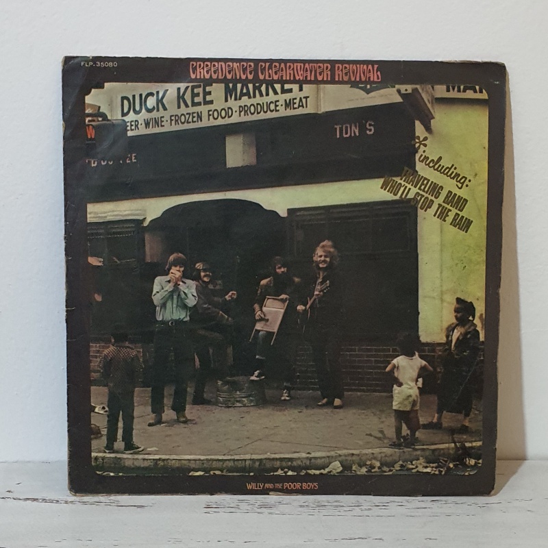 LP VINIL CREEDENCE C. REVIVAL - WILLY AND THE POOR BOYS | Shopee Brasil