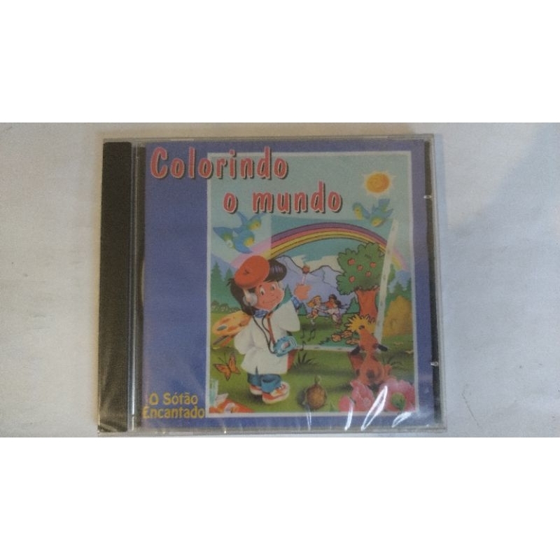CD infantil gospel antigo raro colorindo o mundo | Shopee Brasil