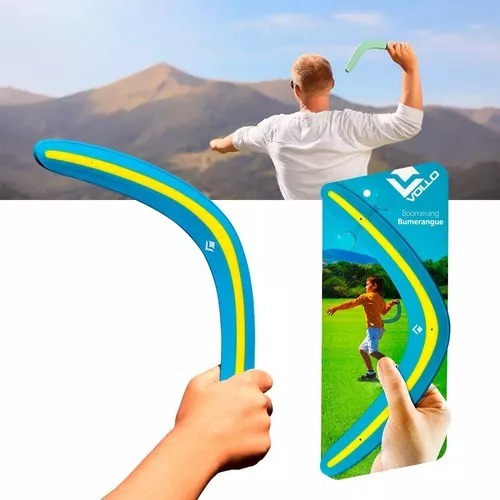 Bumerangue de Borracha Tradicional 33,5x14 cm Vollo - Escorrega o Preço