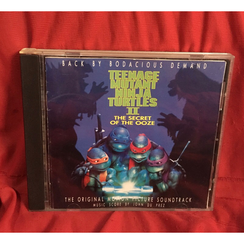 cd trilha sonora oficial TEENAGE MUTANT NINJA TURTLES ll 1991 ...
