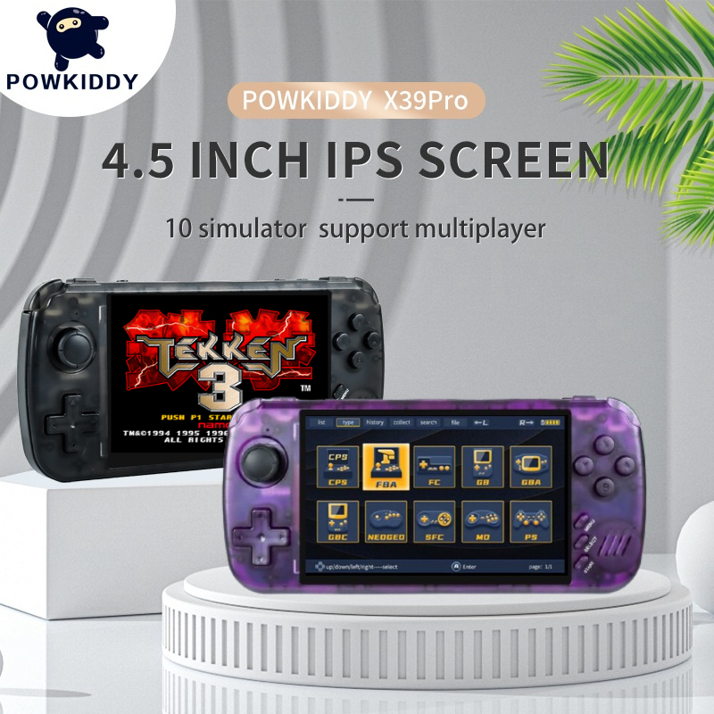 GameBoy Powkiddy X39 PRO 32/64GB Atualizado com Jogos em Português ...